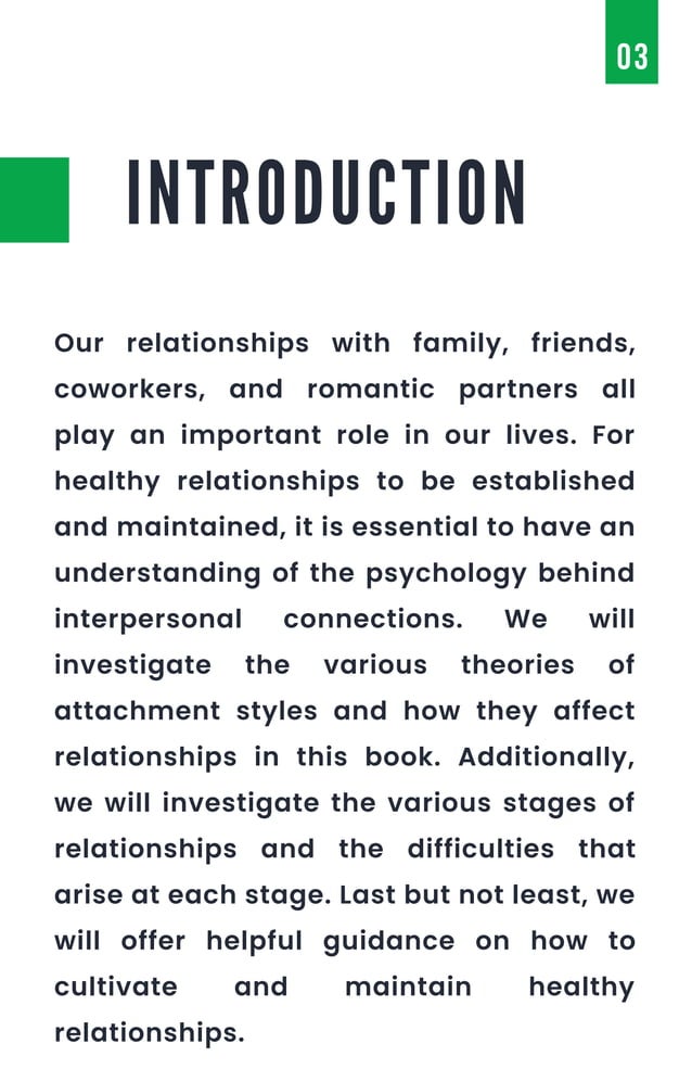 Psychology of human relationships and connections | PDF | Dating ...