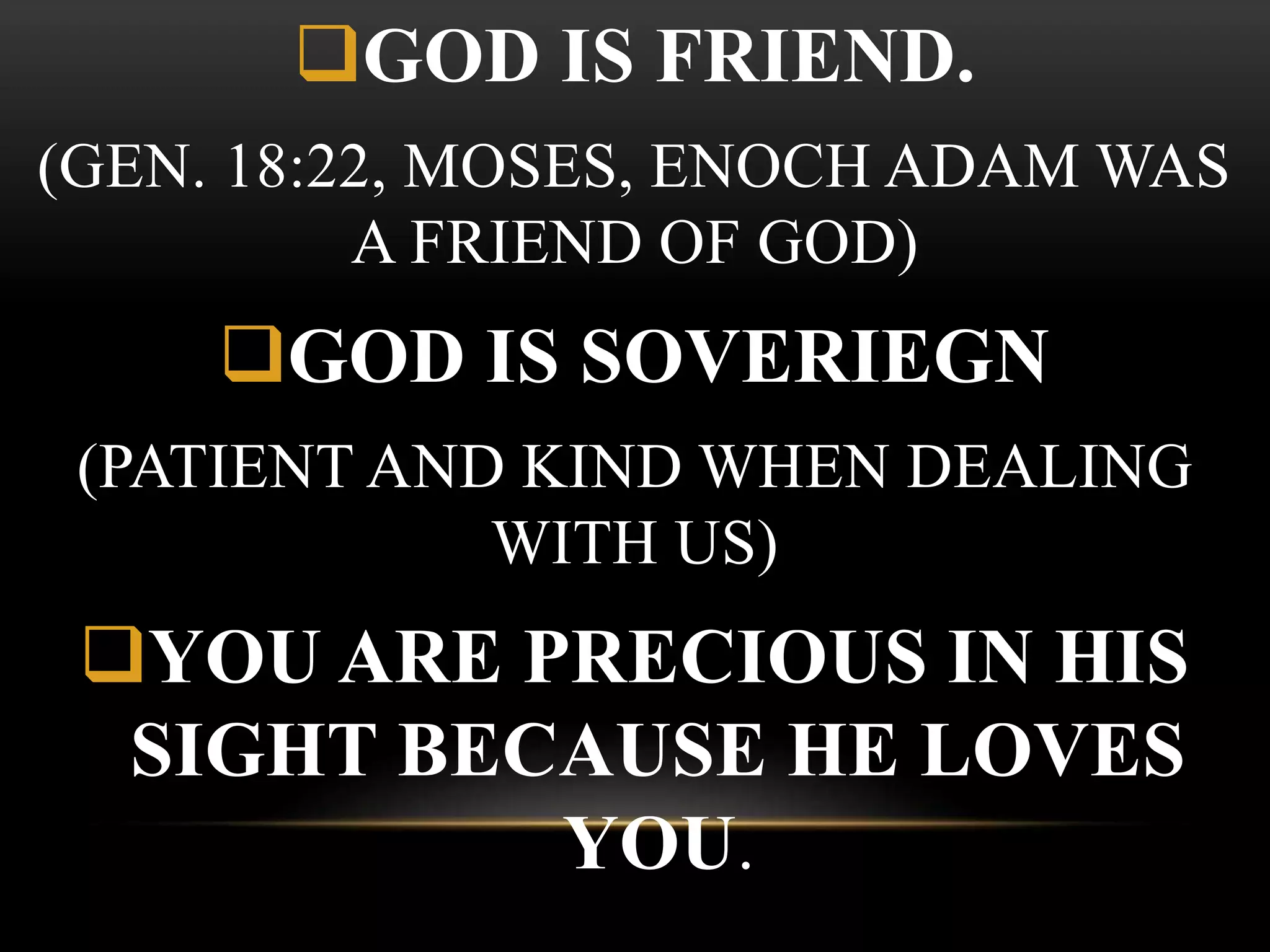 Relationship with God, Self and Others | PPTX