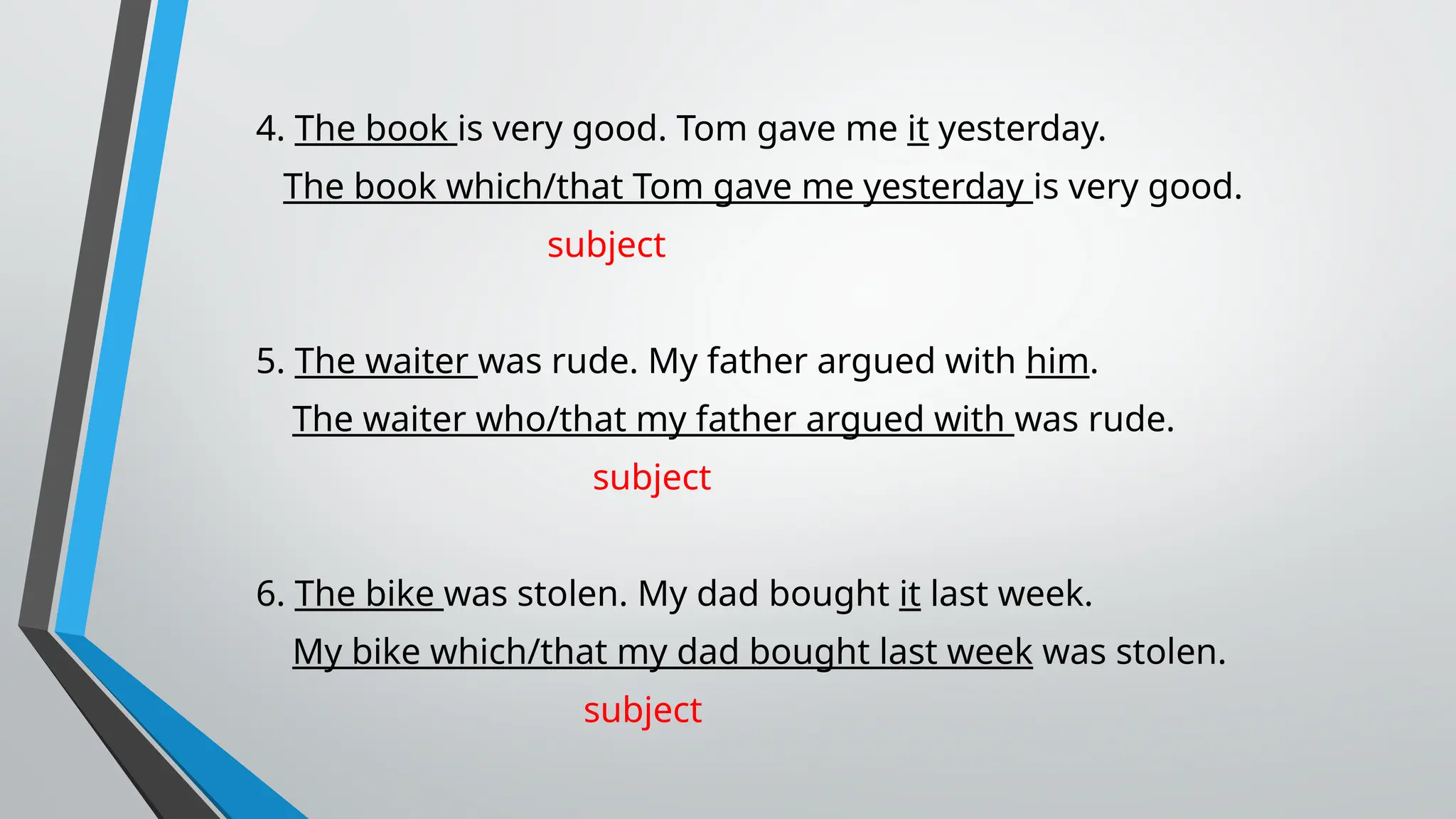 Trivia Game for English - relative-clause-grammar.pptx