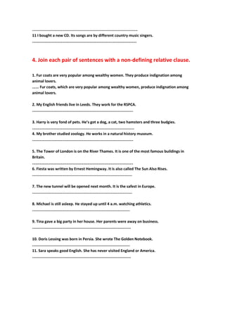 Relative clauses | DOCX