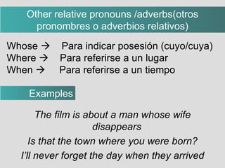 Relative Clauses | PPT