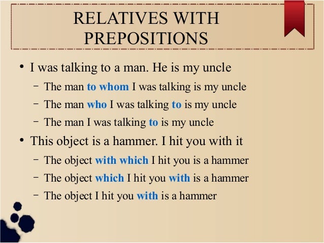 Relative Clauses relative-clauses