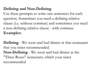 relative clauses english course reference | PPT