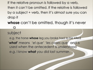 relative clauses english course reference | PPT