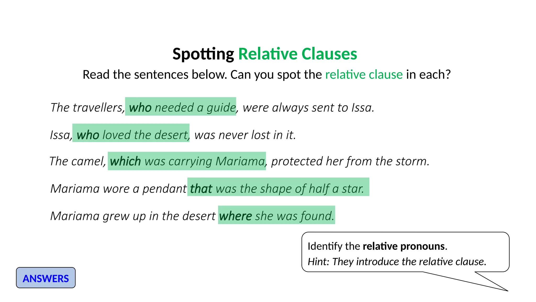 relative-clauses-presentacion power point | PPTX