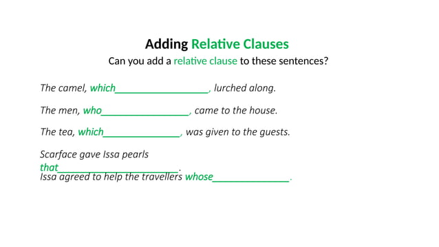 relative-clauses-presentacion power point | PPTX