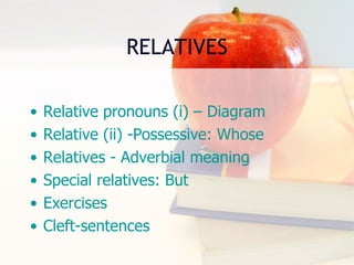 Relative Pronouns | PPT