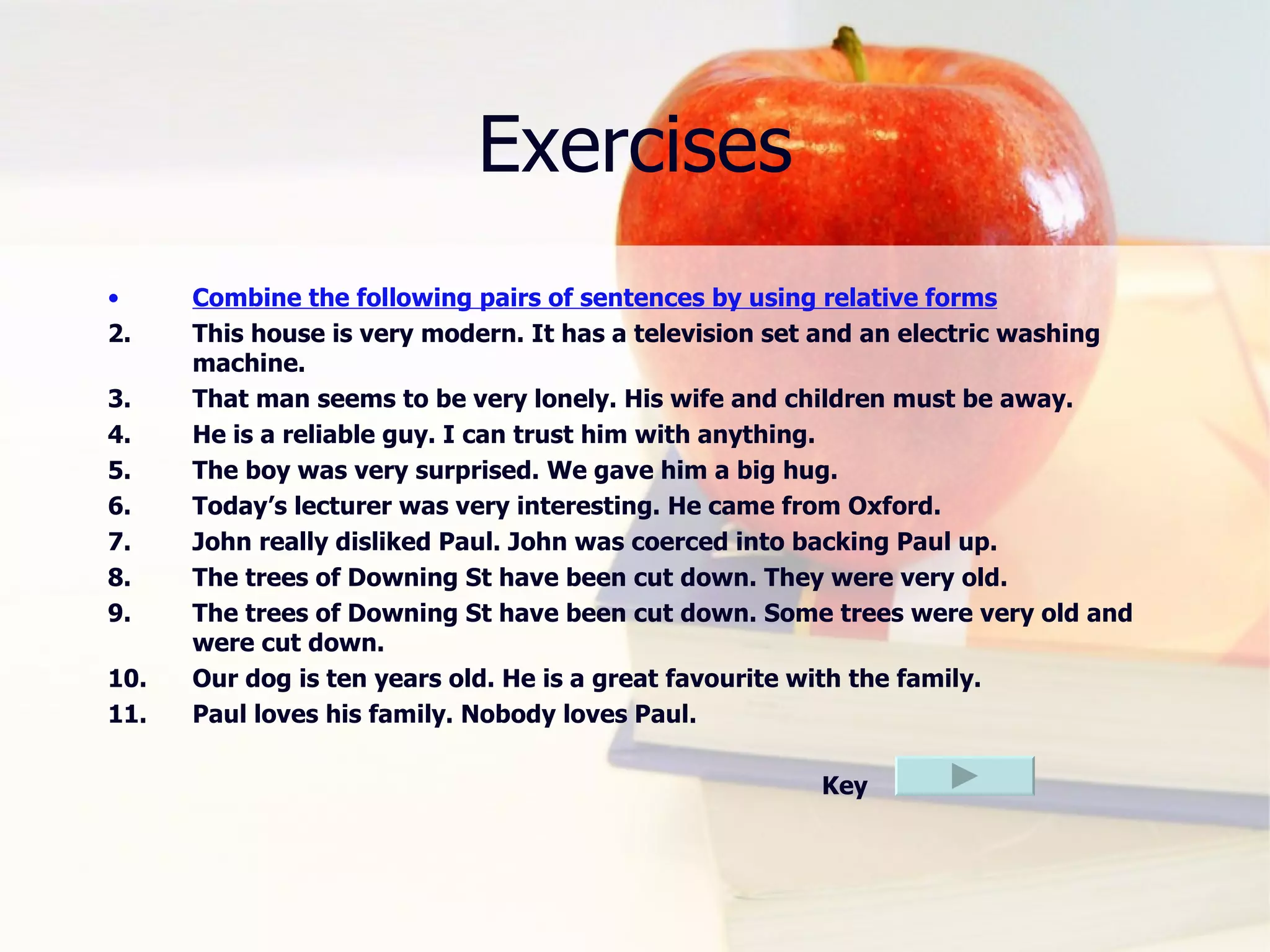Relative Pronouns & Adjective Clauses | PPT