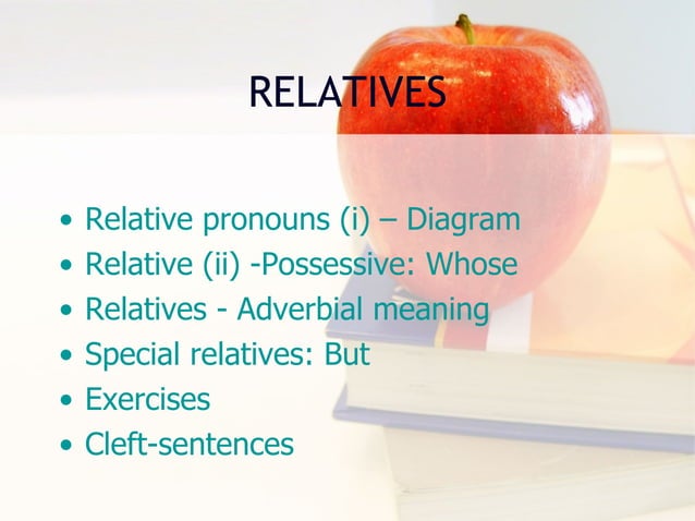 Relative Pronouns & Adjective Clauses | PPT