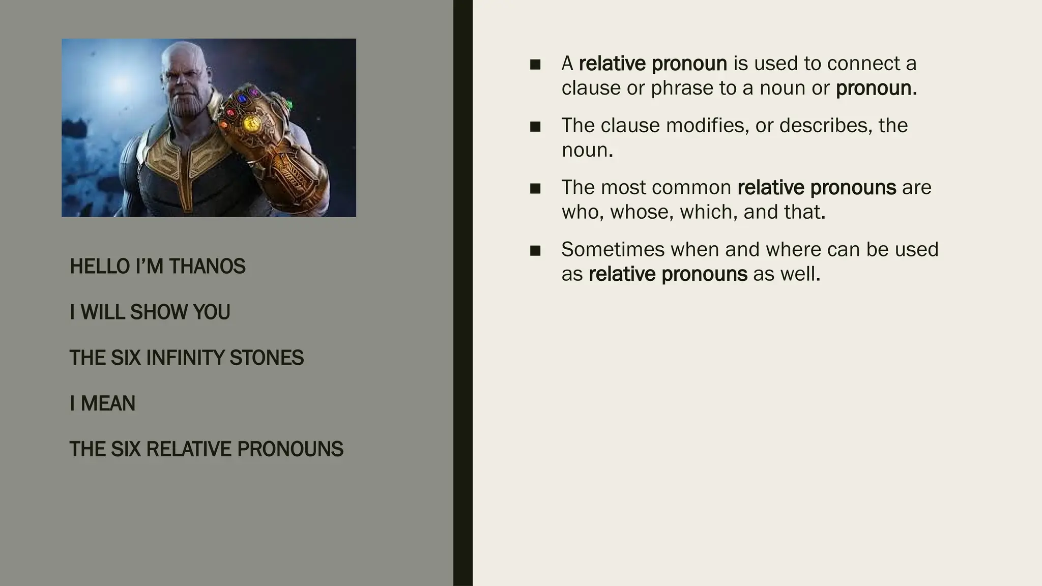 Relative Pronouns: Qué Son y Cómo Usarlos | PPTX