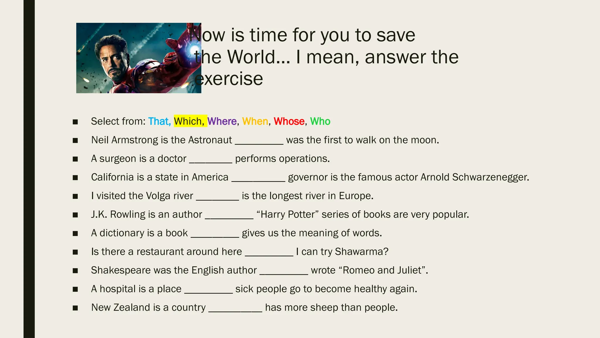 Relative Pronouns: Qué Son y Cómo Usarlos | PPTX