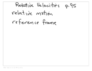 Relative Velocity | PPT