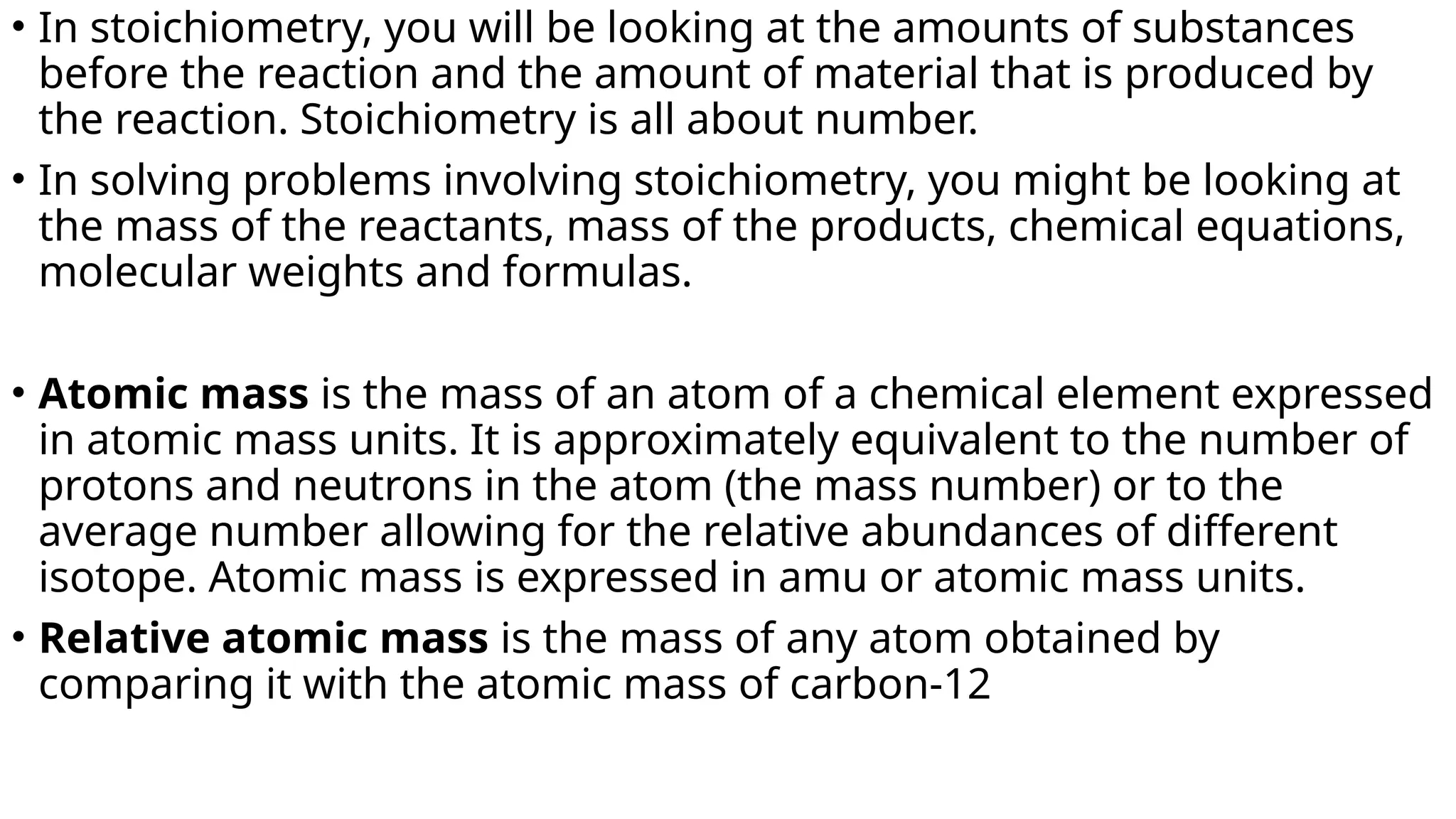 Relative Atomic Mass, Average Atomic Mass,.pptx