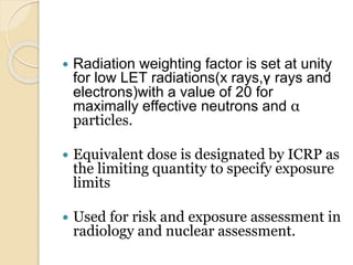 Relative biological effectiveness | PPTX