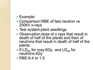 Relative biological effectiveness | PPTX