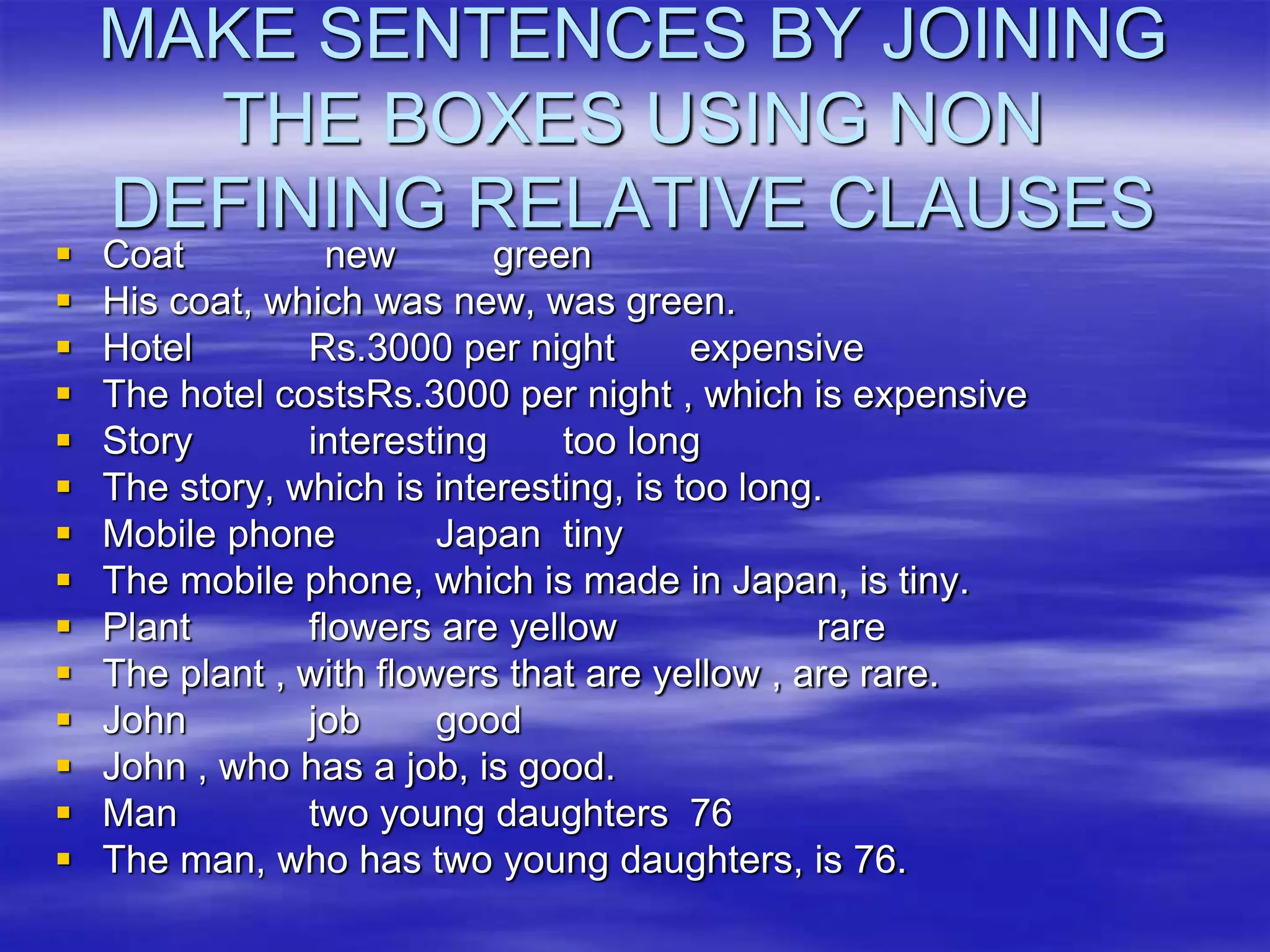 Relative clause | PPT