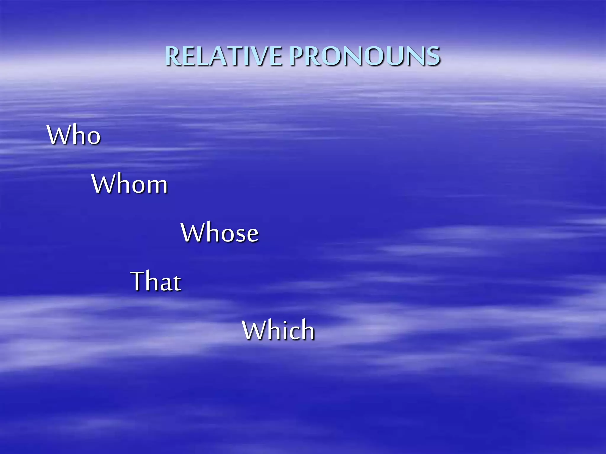 Relative clause | PPT