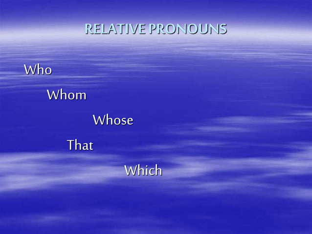 Relative clause | PPT