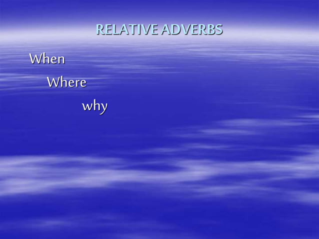 Relative clause | PPT