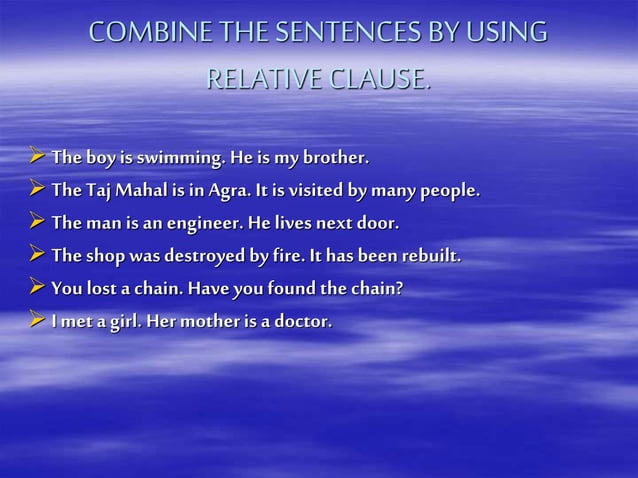 Relative clause | PPT