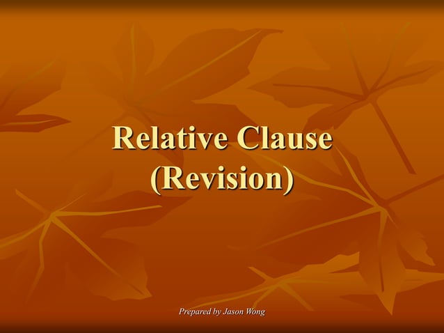 Relative Clause.ppt