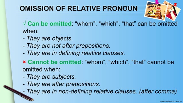 ENGLISH GRAMMAR FOR EFL - RELATIVE CLAUSE | PPTX