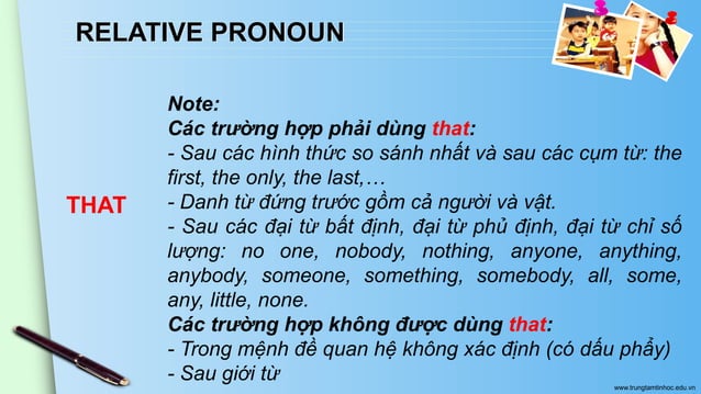 ENGLISH GRAMMAR FOR EFL - RELATIVE CLAUSE | PPTX