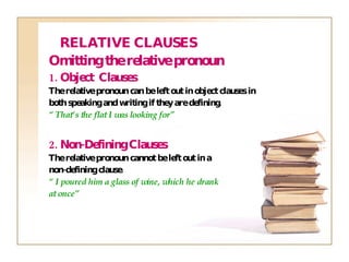 Relative Clauses | PPT