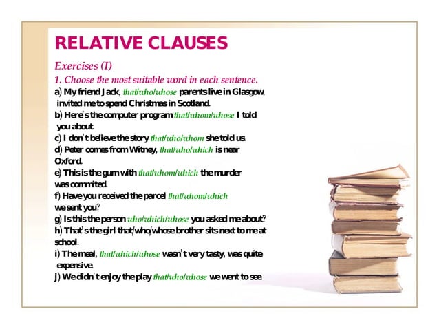 Relative Clauses | PPT