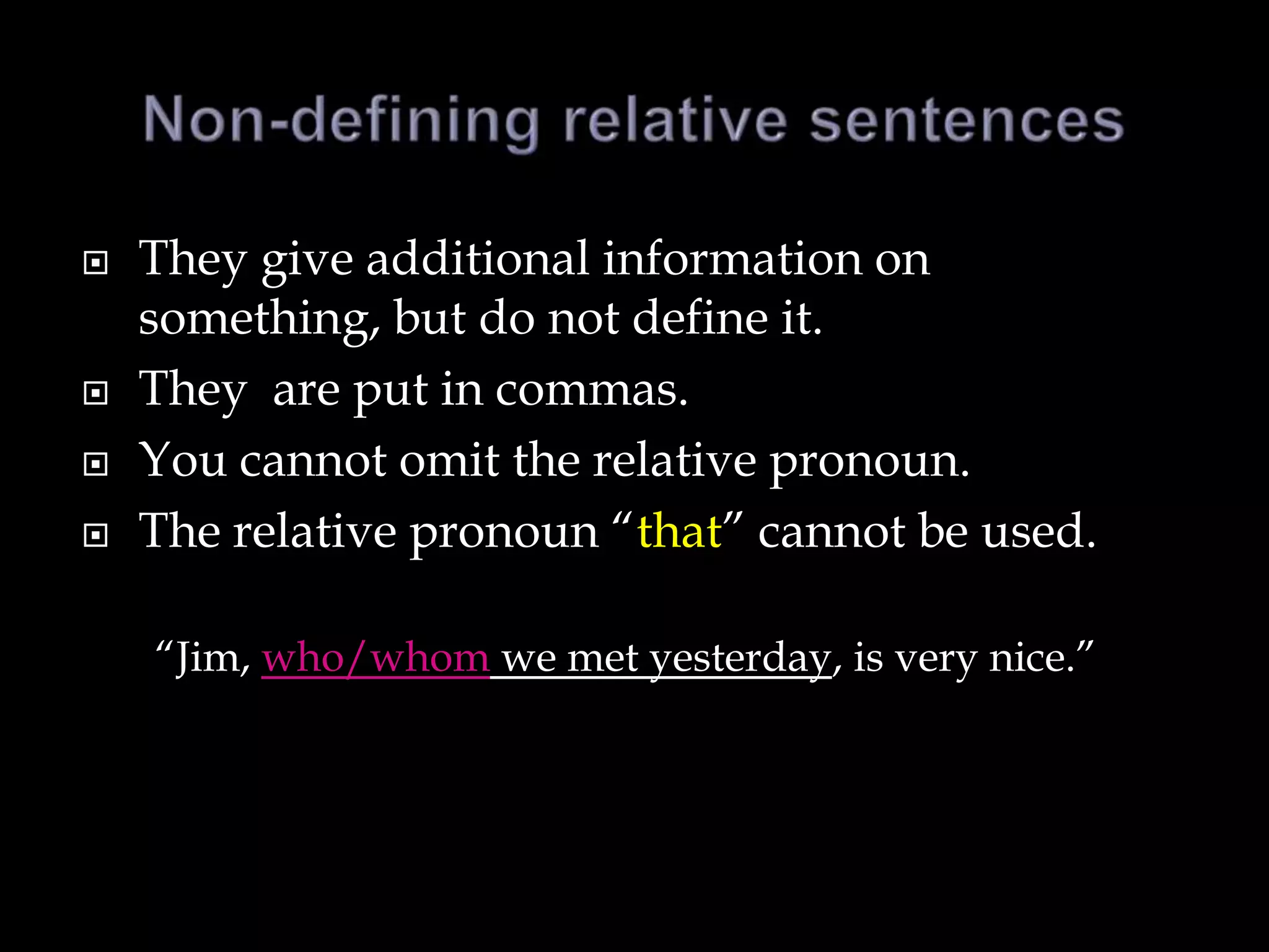 Relative Clauses | PPTX