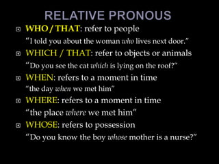 Relative Clauses | PPTX