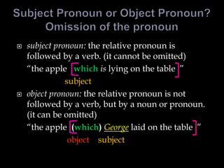 Relative Clauses | PPTX