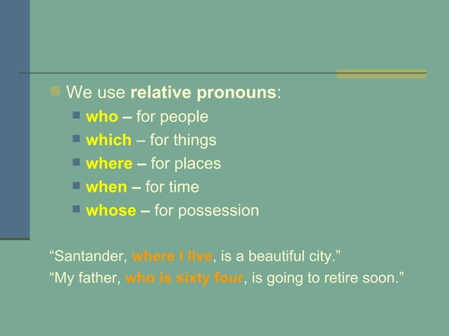 Relative clauses | PPT