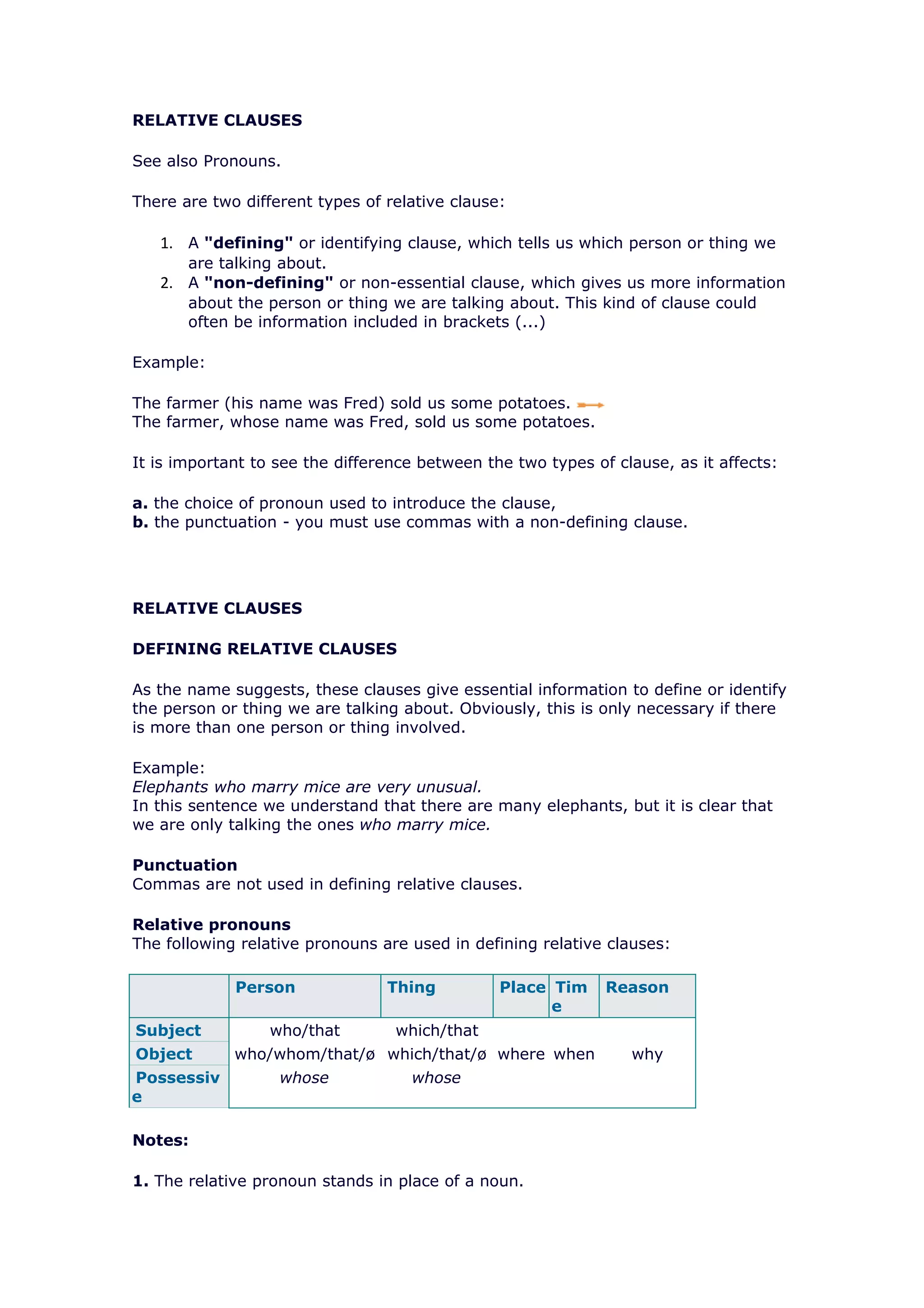 Relative clauses | DOC