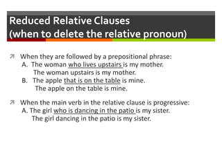 Relative clauses | PPTX