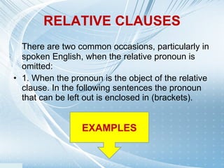 Relative clauses | PPT