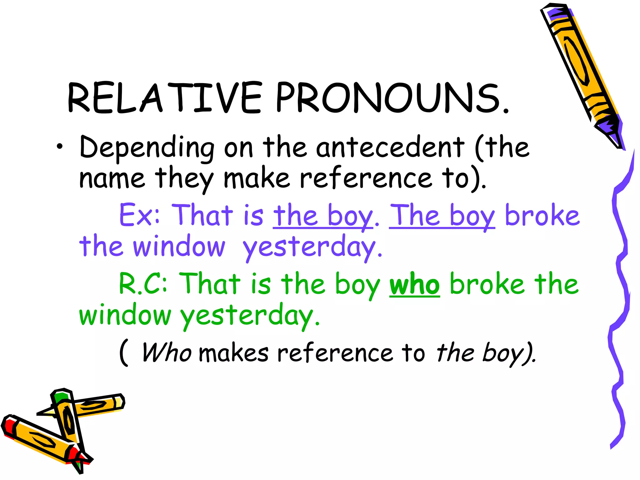 Relative clauses | PPT | Free Download