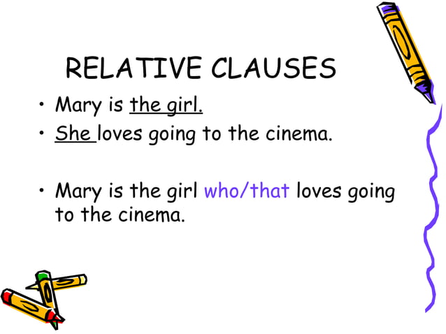 Relative clauses | PPT