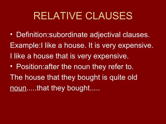 Relative clauses | PPT
