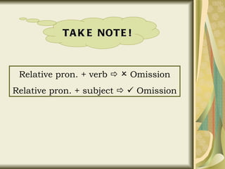 Relative clauses | PPT