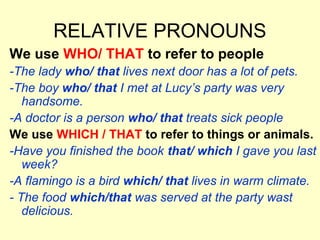 Relative clauses | PPT