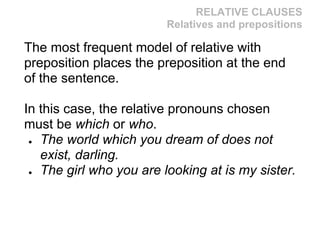Relative clauses | PDF