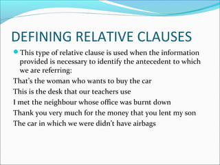 Relative clauses | PPT