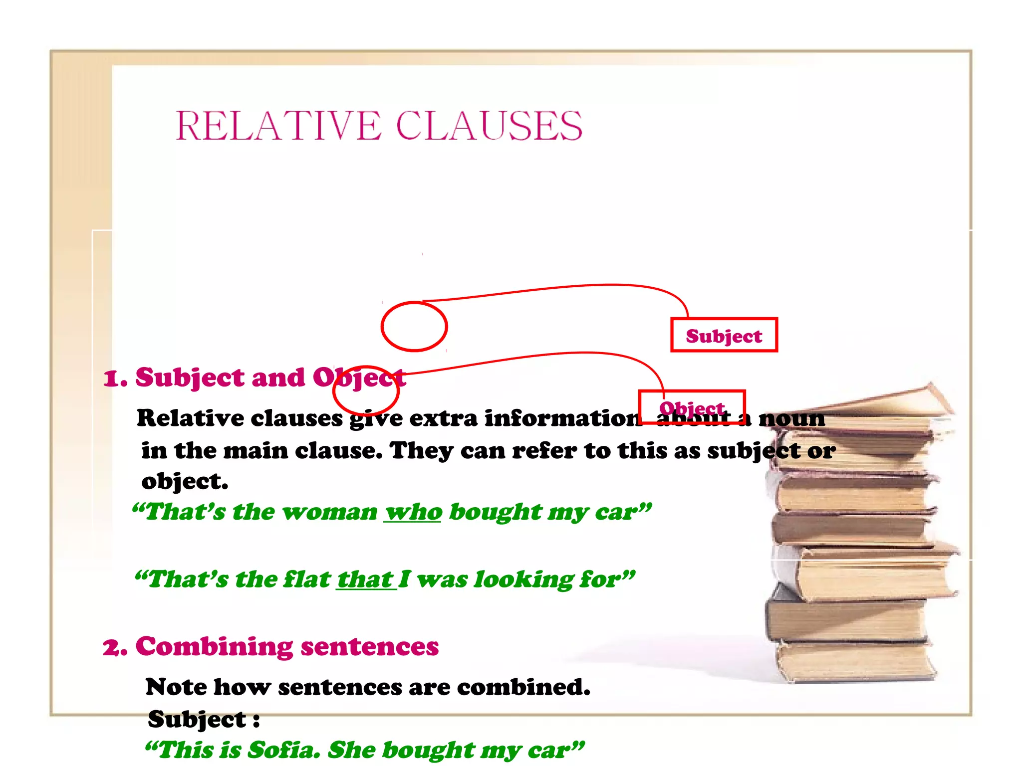 Relative clauses | PPT