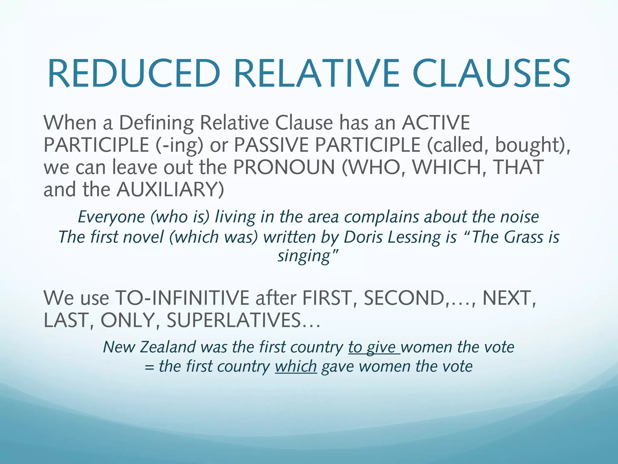 Relative clauses | PPS