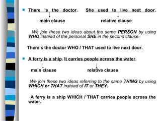Relative clauses | PPT