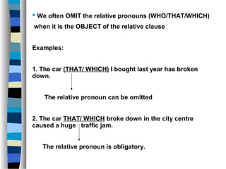 Relative clauses | PPT