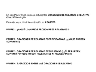 Relative clauses | PPT