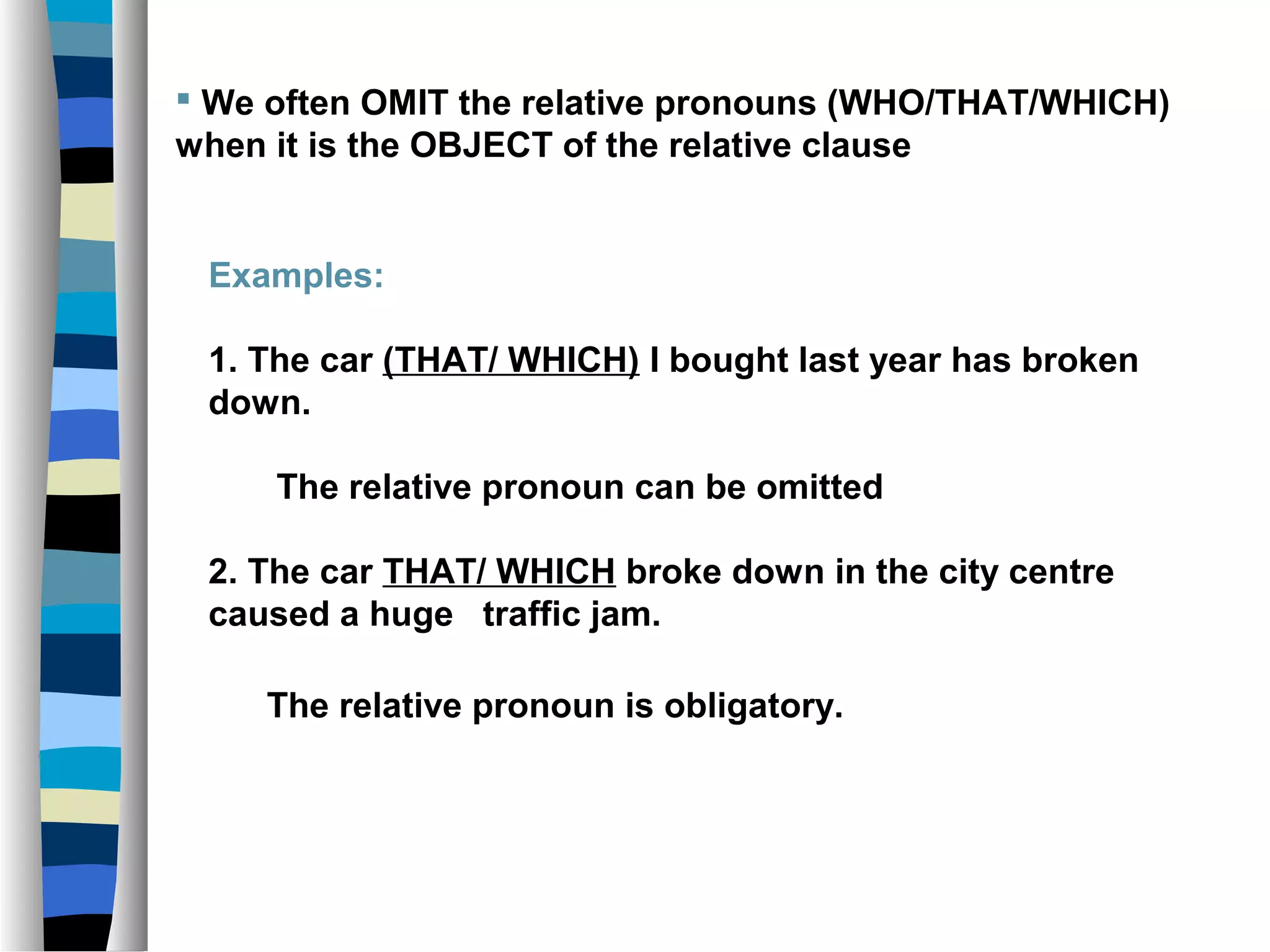 Relative clauses | PPT