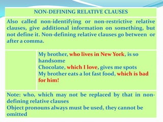 Relative clauses | PPT